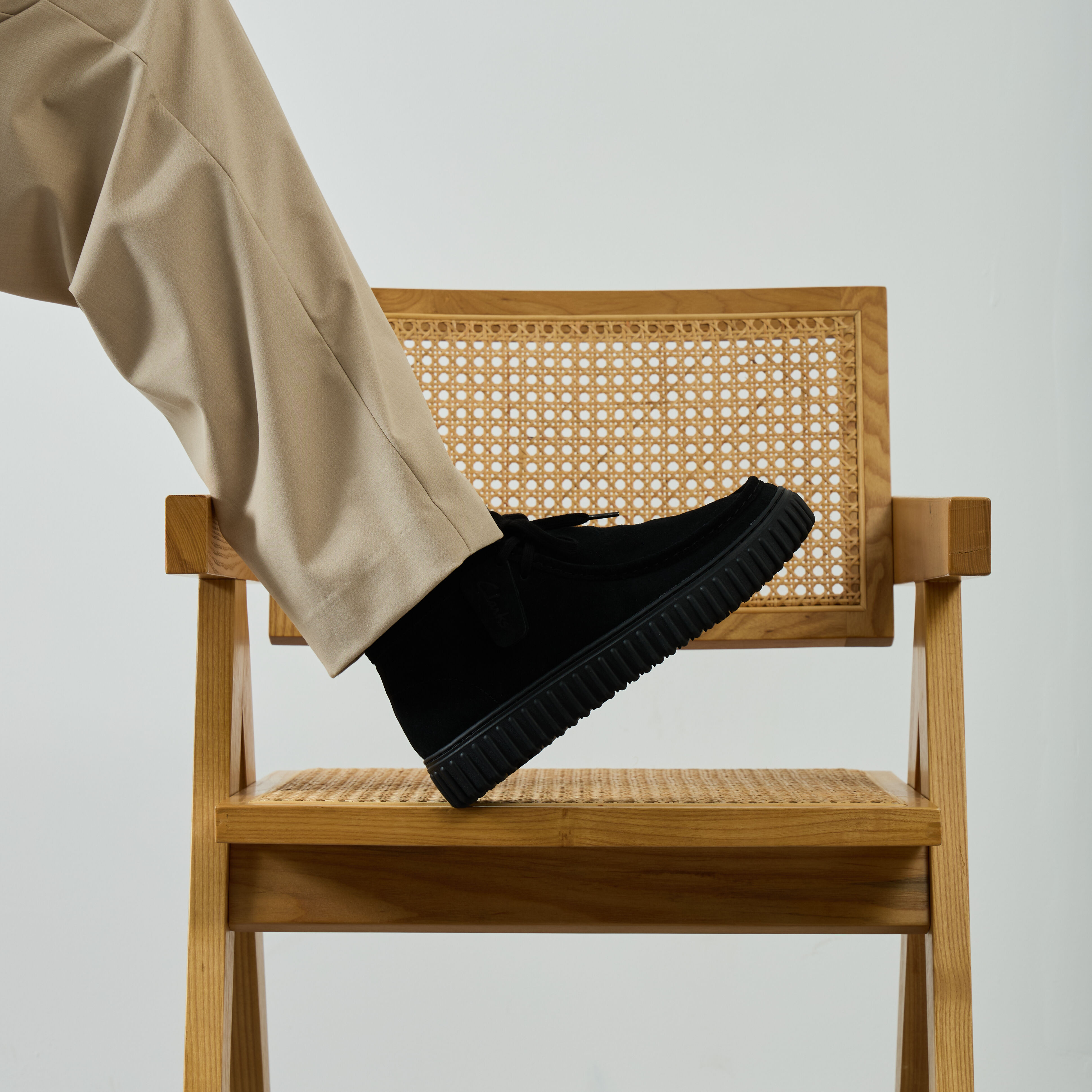 CLARKS TORHILL HI BLACK - SNEAKERS MEN | Courir.com