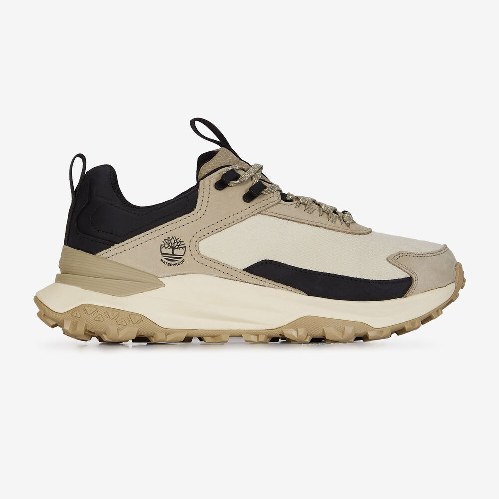 TIMBERLAND MOTION ACCESS LOW UTILITY SNEAKERS HOMME - BEIGE - LACETS ...