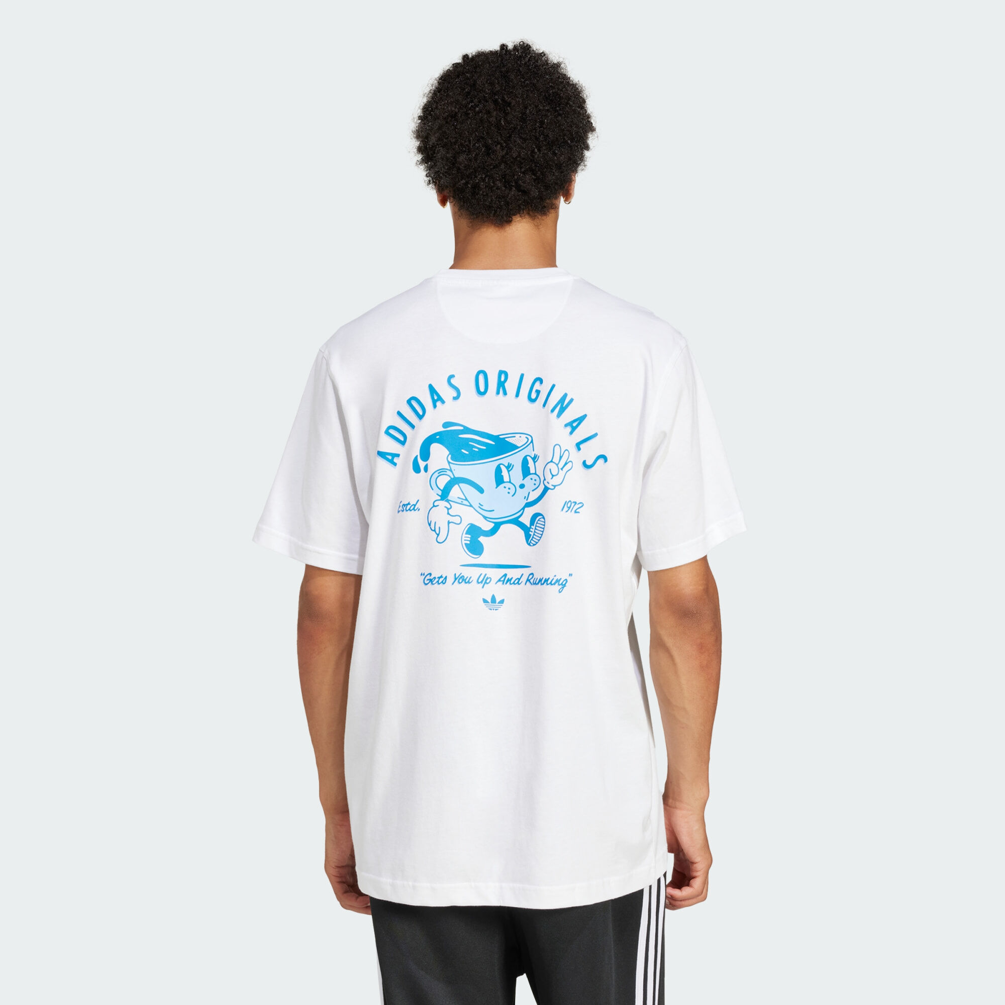 ADIDAS ORIGINALS Coffee Club Tee White - SURVETEMENT MEN | Courir.com