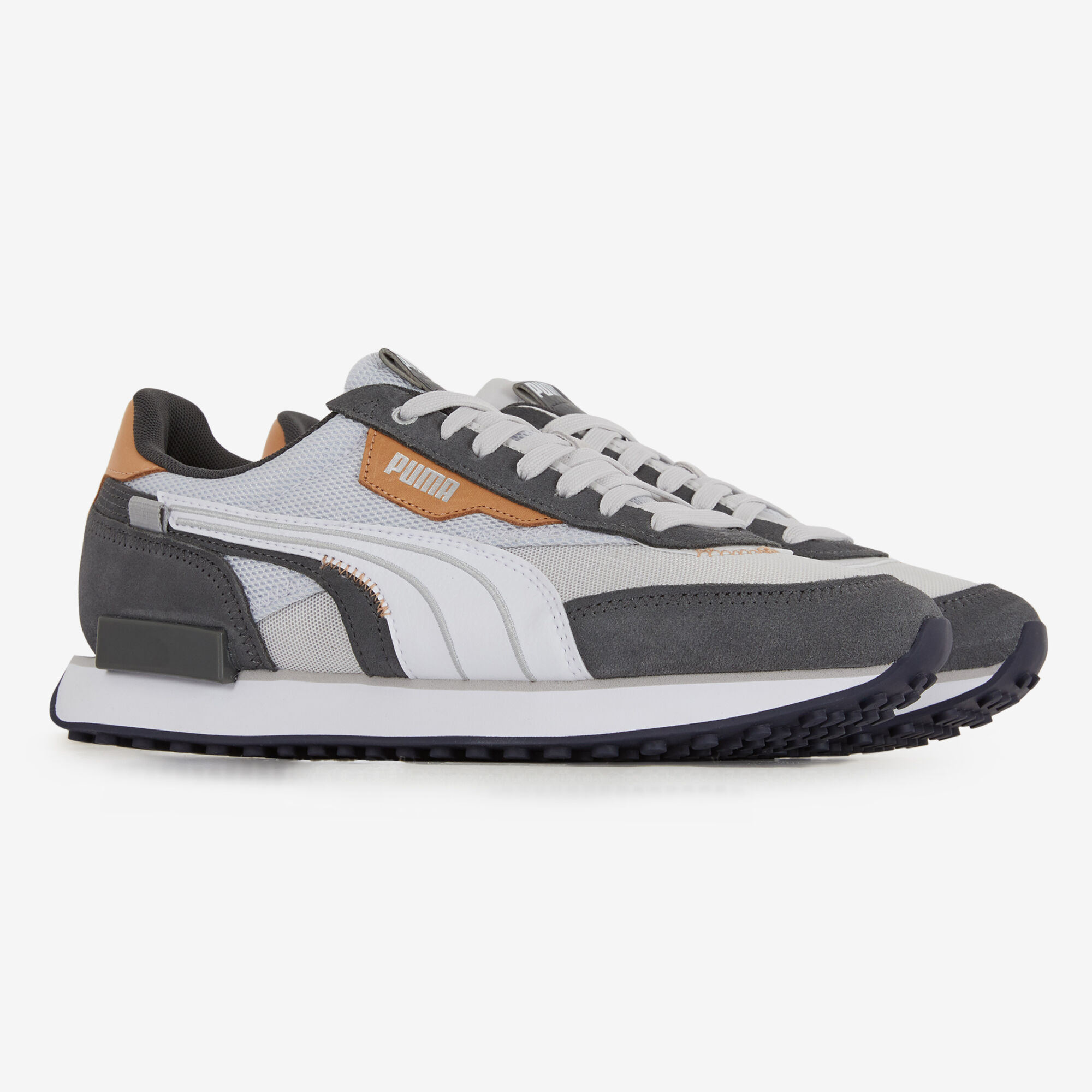 PUMA FUTURE RIDER DISPLACED GREY/ANTHRACITE - SNEAKERS MEN | Courir.com