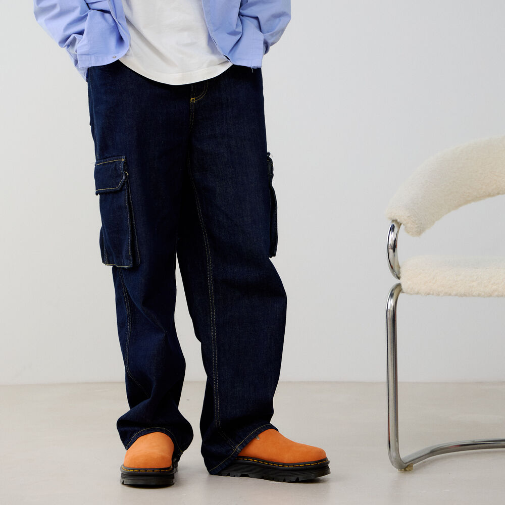 DR MARTENS ZEBZAG SNEAKERS HOMME - ORANGE | Courir.com