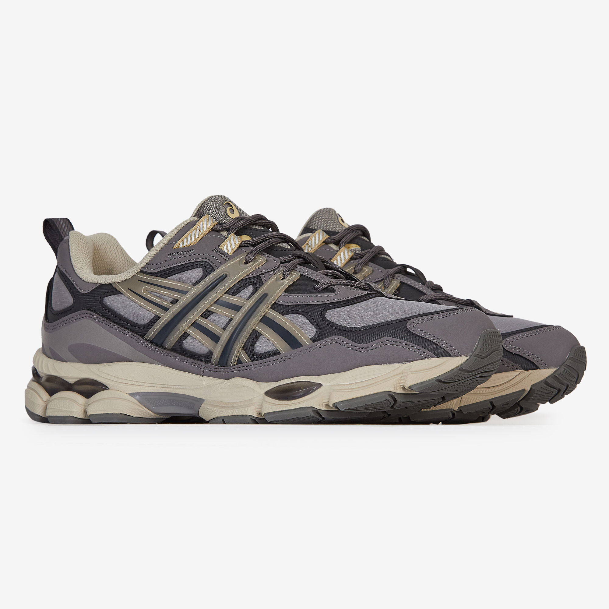 ASICS GEL NYC UTILITY SNEAKERS HOMME GRIS BEIGE LACETS Courir