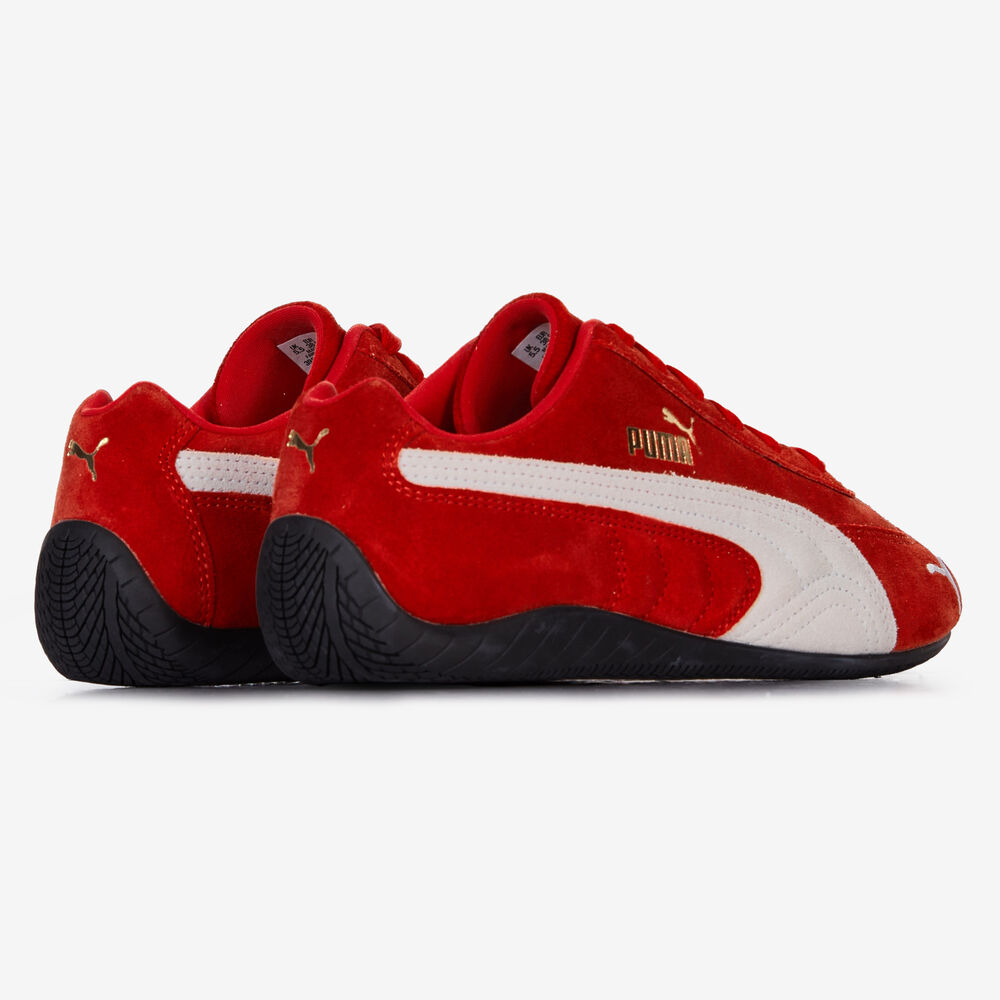 PUMA SPEEDCAT SNEAKERS HOMME - ROUGE/BLANC - LACETS | Courir.com