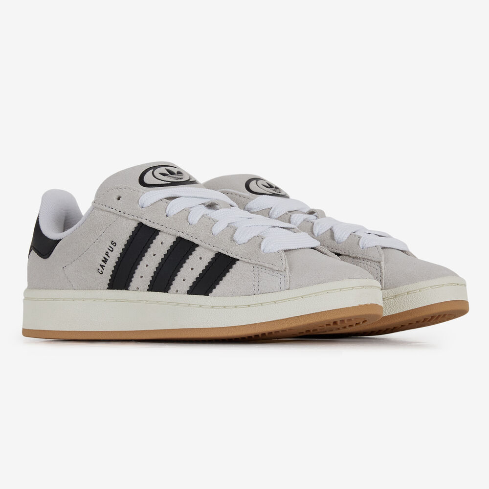 ADIDAS ORIGINALS CAMPUS 00s SNEAKERS FEMME - BEIGE/NOIR - LACETS ...