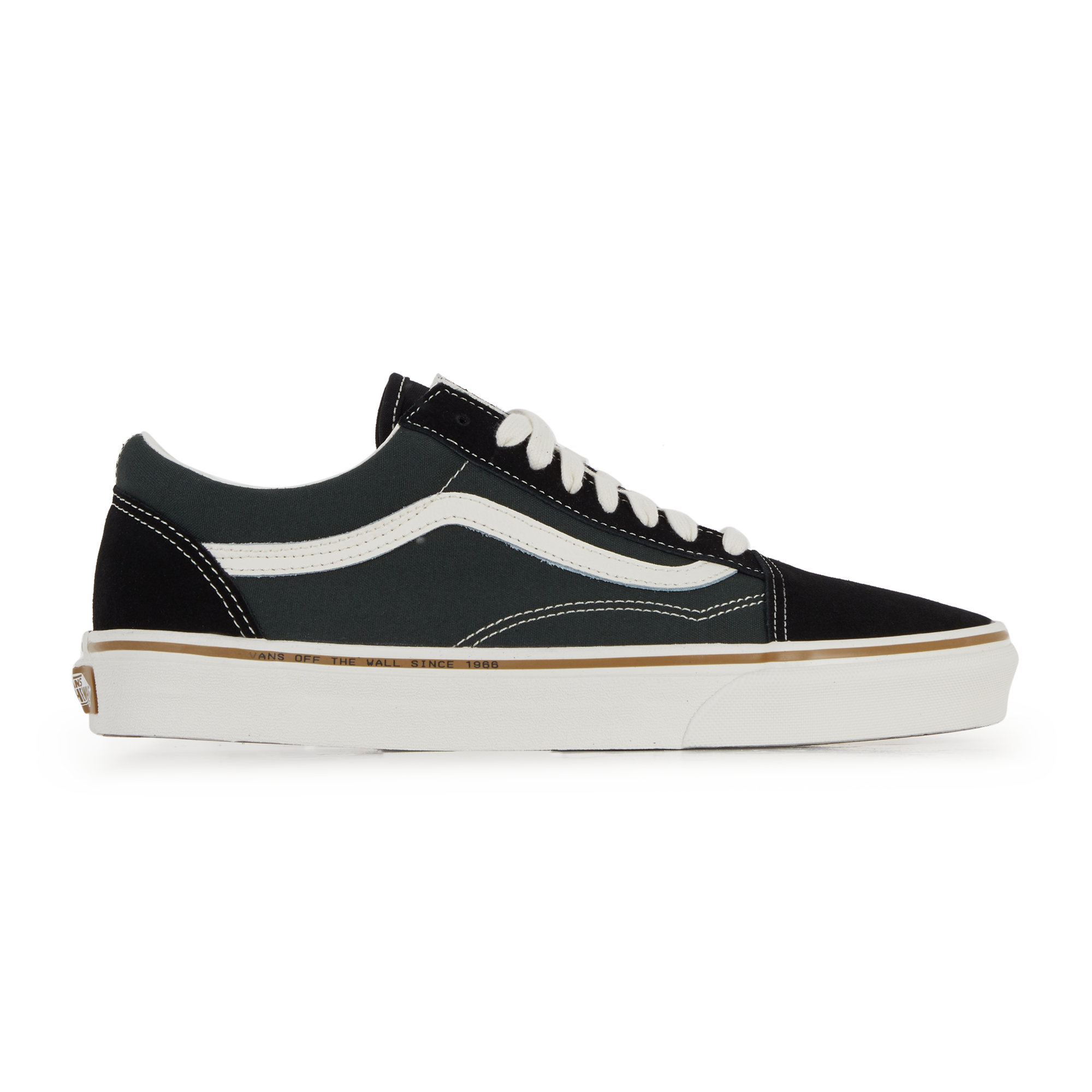 VANS OLD SKOOL VARSITY NOIR/VERT - SNEAKERS HOMME | Courir.com