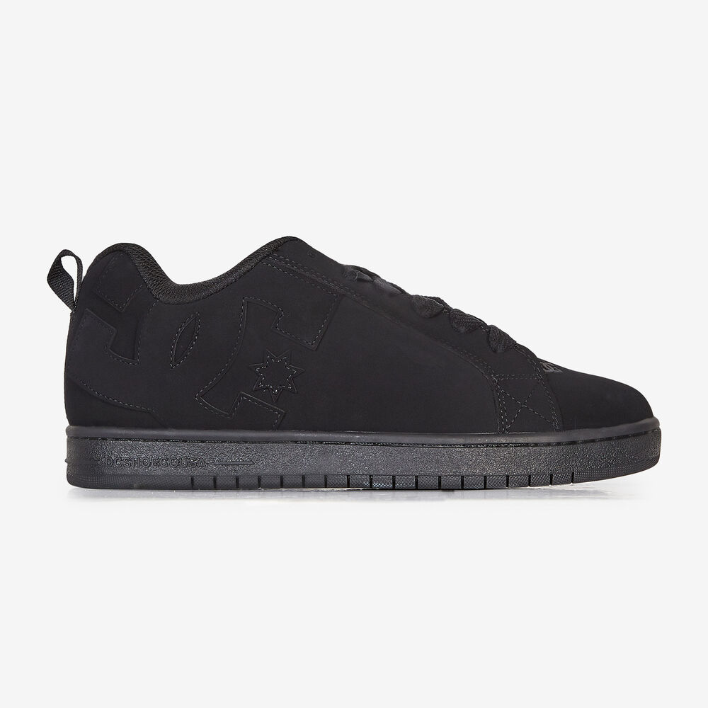 DC SHOES COURT GRAFFIK SNEAKERS HOMME - NOIR - LACETS | Courir.com