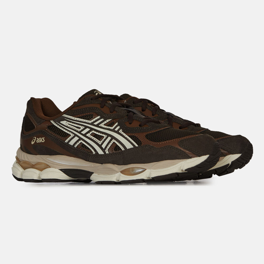 ASICS GEL-NYC SNEAKERS HOMME - MARRON/BEIGE - LACETS | Courir.com