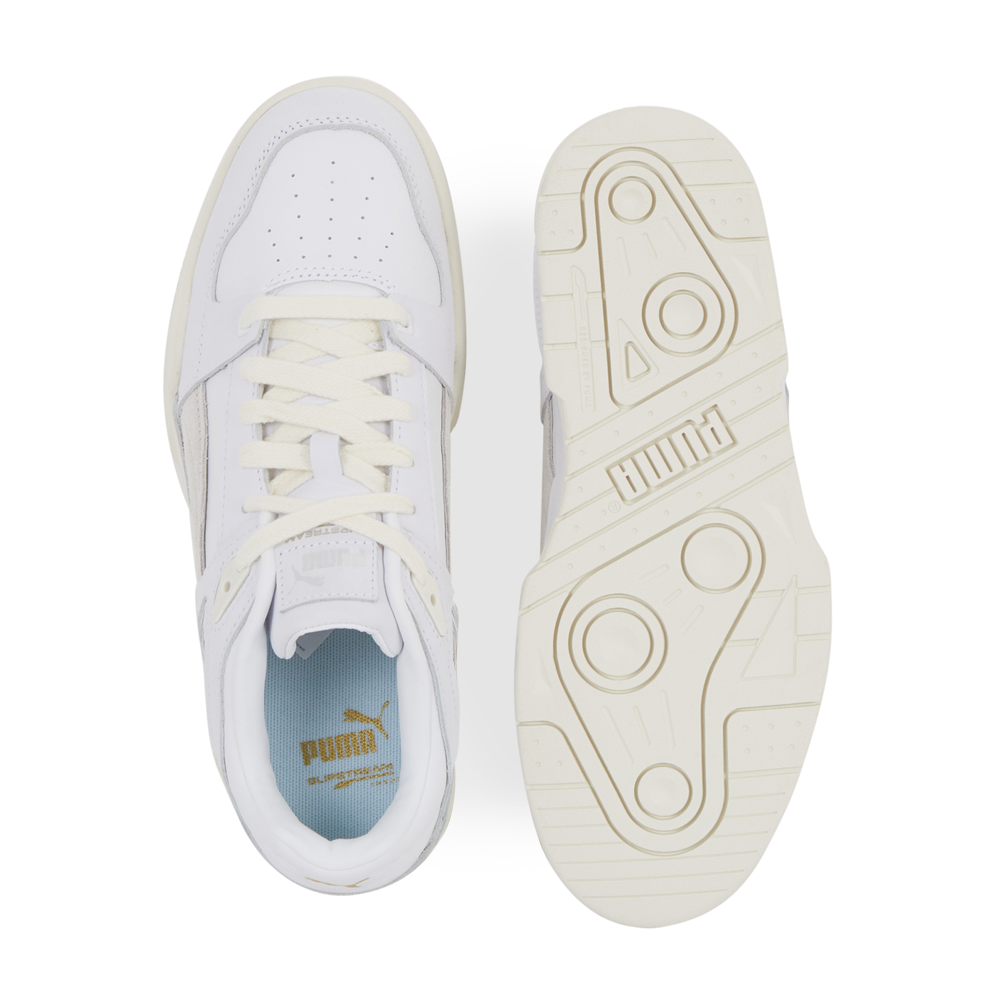 PUMA SLIPSTREAM LUX WHITE/BEIGE - SNEAKERS MEN | Courir.com