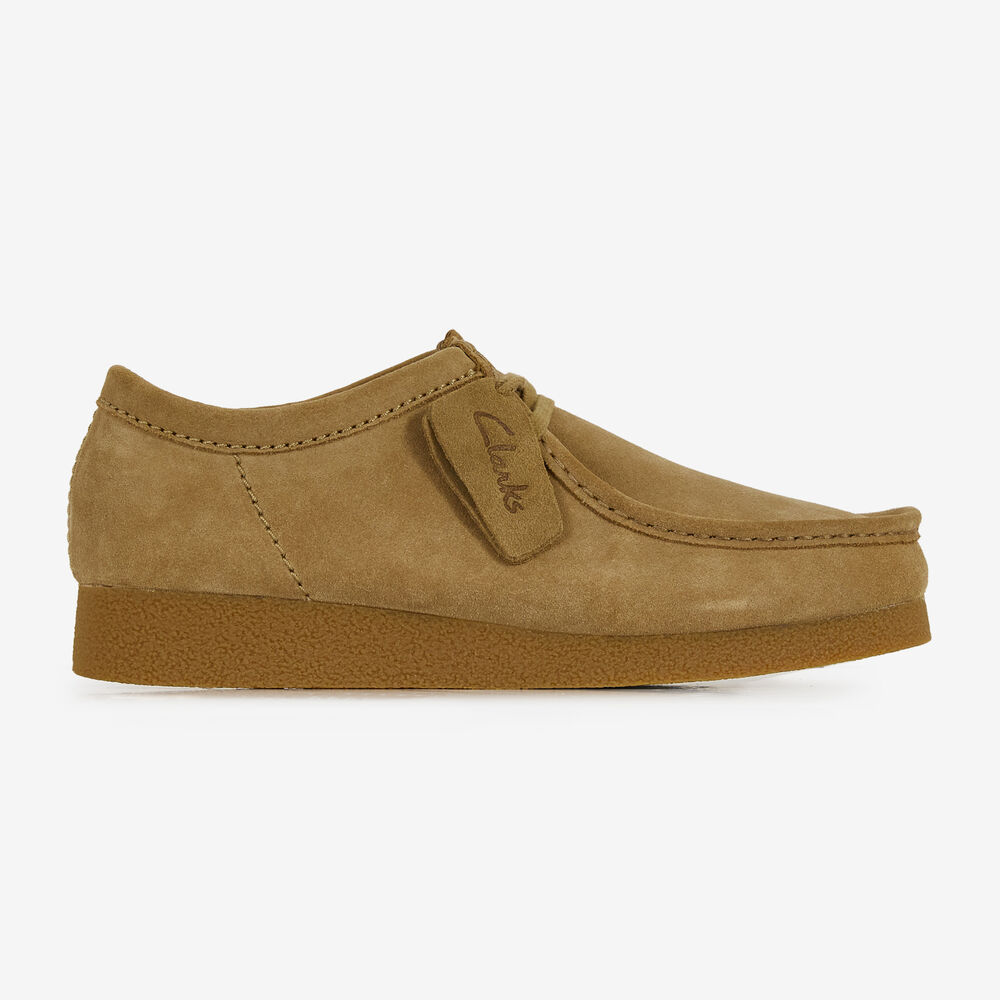 CLARKS WALLABEE EVO BEIGE - SNEAKERS MEN | Courir.com
