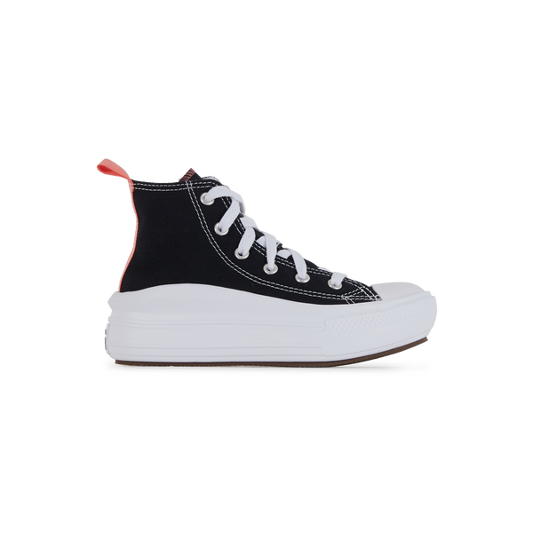 CONVERSE CHUCK TAYLOR ALL STAR MOVE HI BLACK/PINK | Courir.com