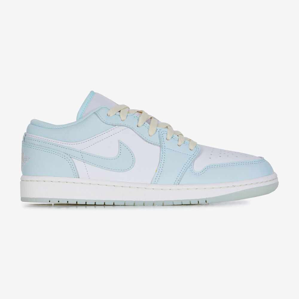 JORDAN AIR JORDAN 1 LOW BEIGE/BLUE - SNEAKERS MEN | Courir.com