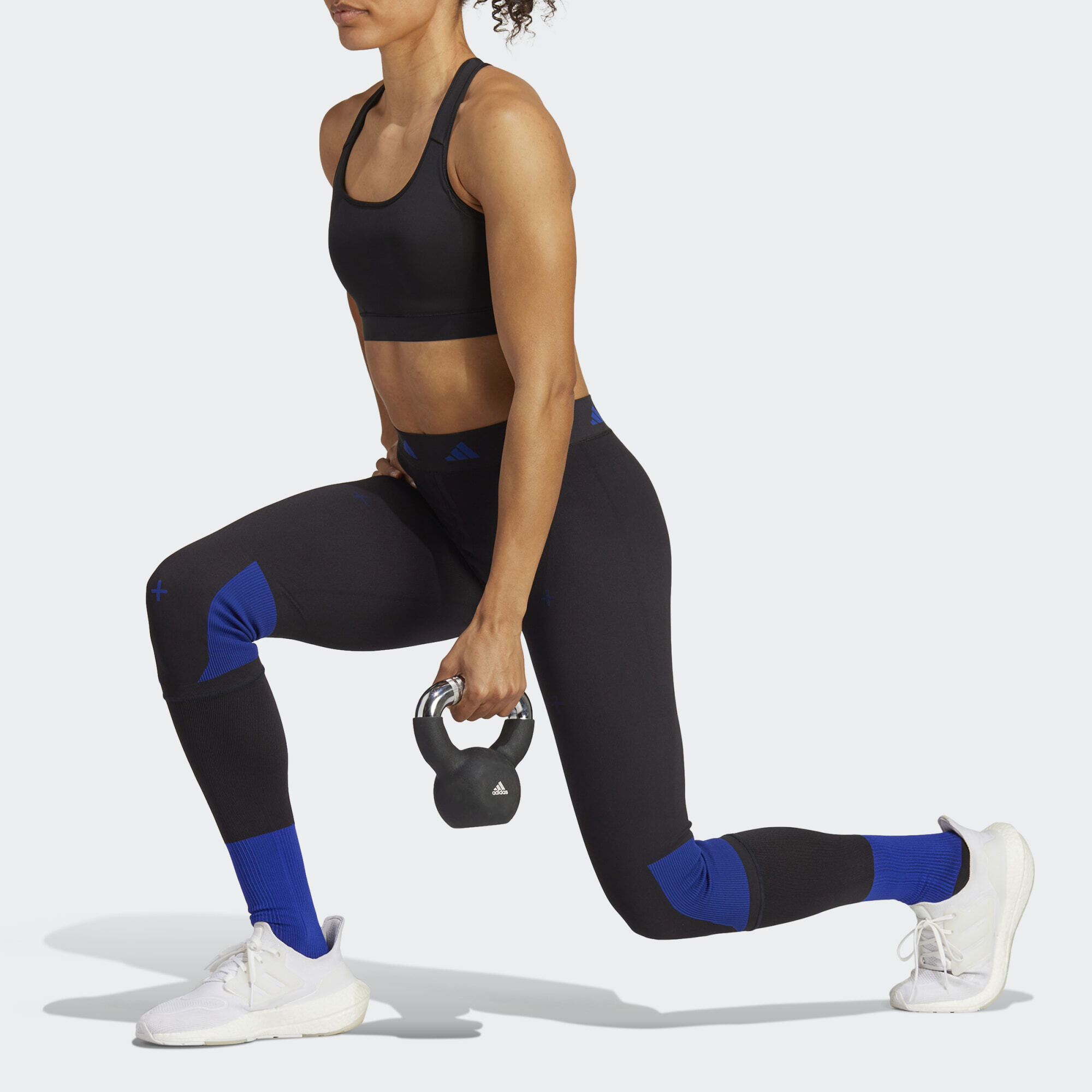 ADIDAS ORIGINALS TECHFIT RECHARGE SEAMLESS LEGGINGS Black - PANTALON ...