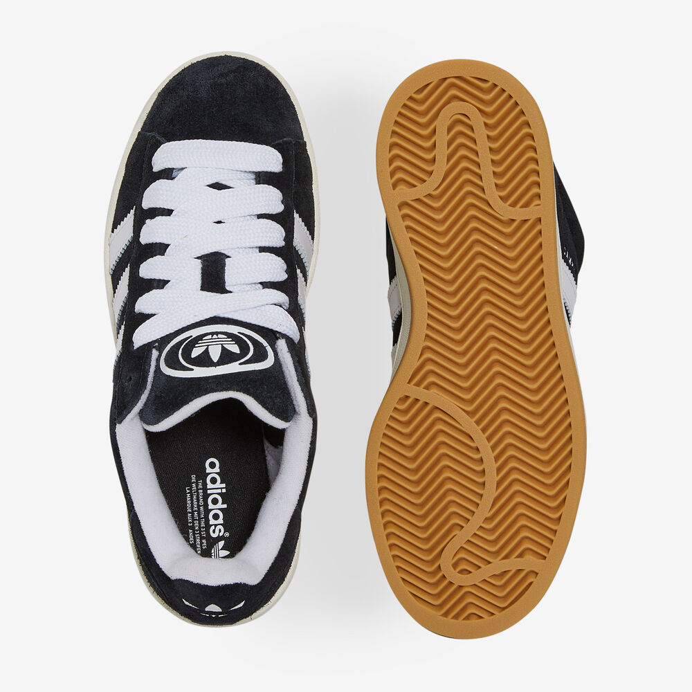ADIDAS ORIGINALS CAMPUS 00s SNEAKERS FEMME - NOIR/BLANC - LACETS ...