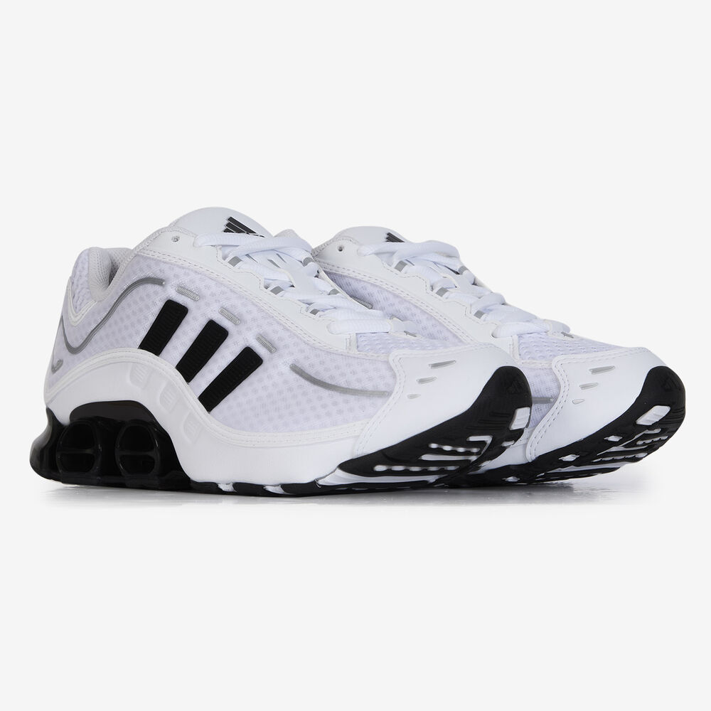 ADIDAS ORIGINALS MEGARIDE O1 SNEAKERS HOMME - BLANC/NOIR - LACETS ...