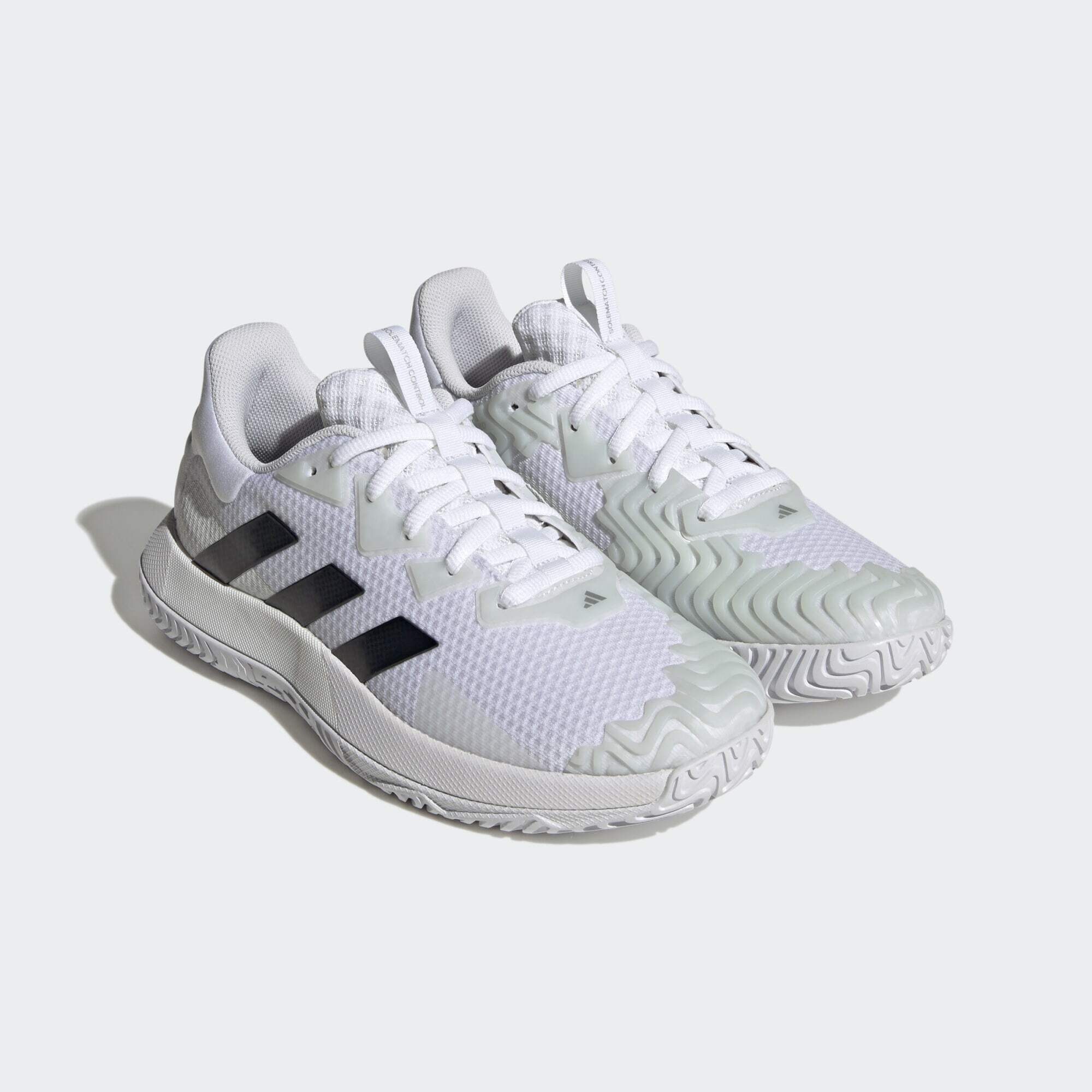 ADIDAS ORIGINALS CHAUSSURE DE TENNIS SOLEMATCH CONTROL Cloud White ...