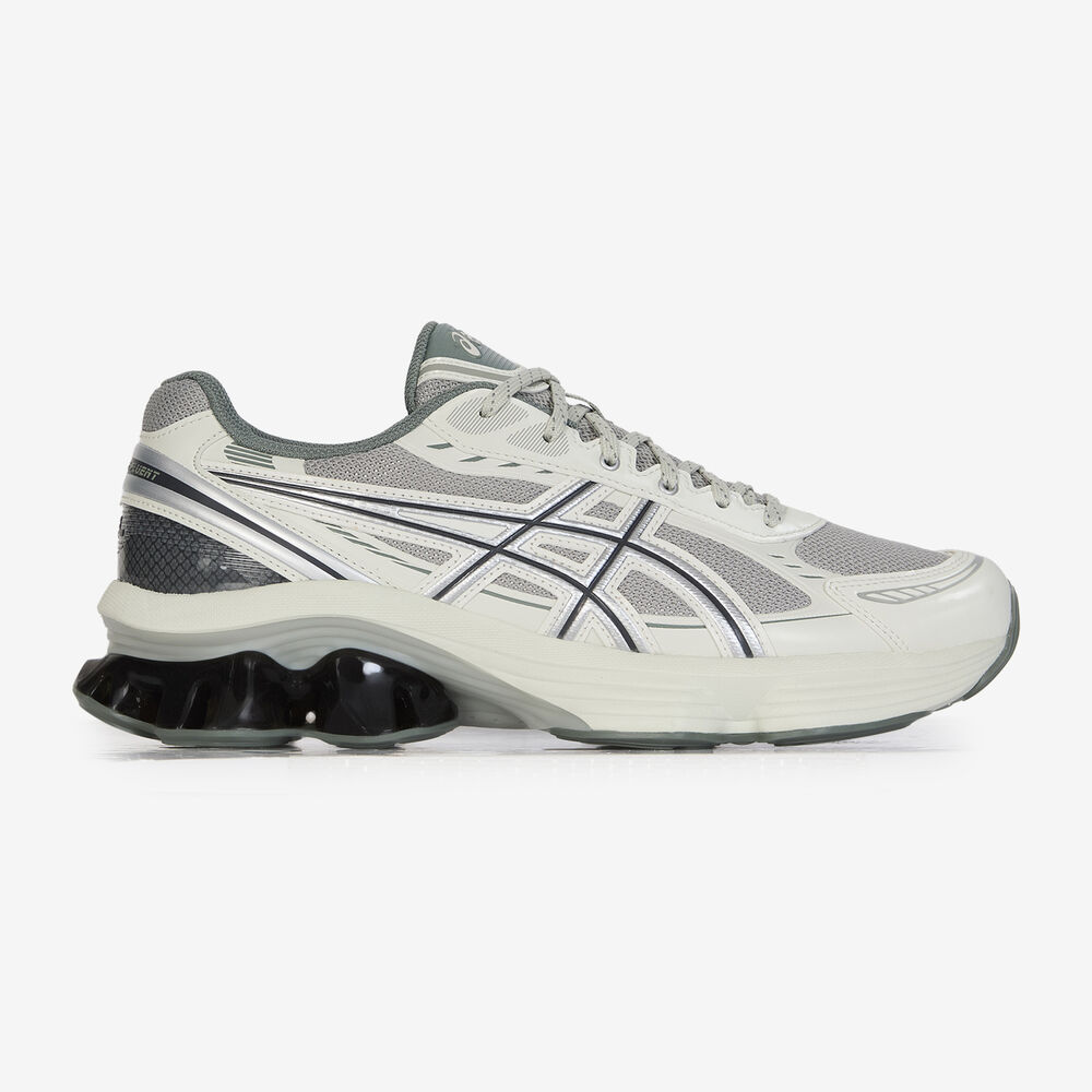 ASICS GEL-KINETIC FLUENT SNEAKERS HOMME - GRIS/ARGENT - LACETS | Courir.com