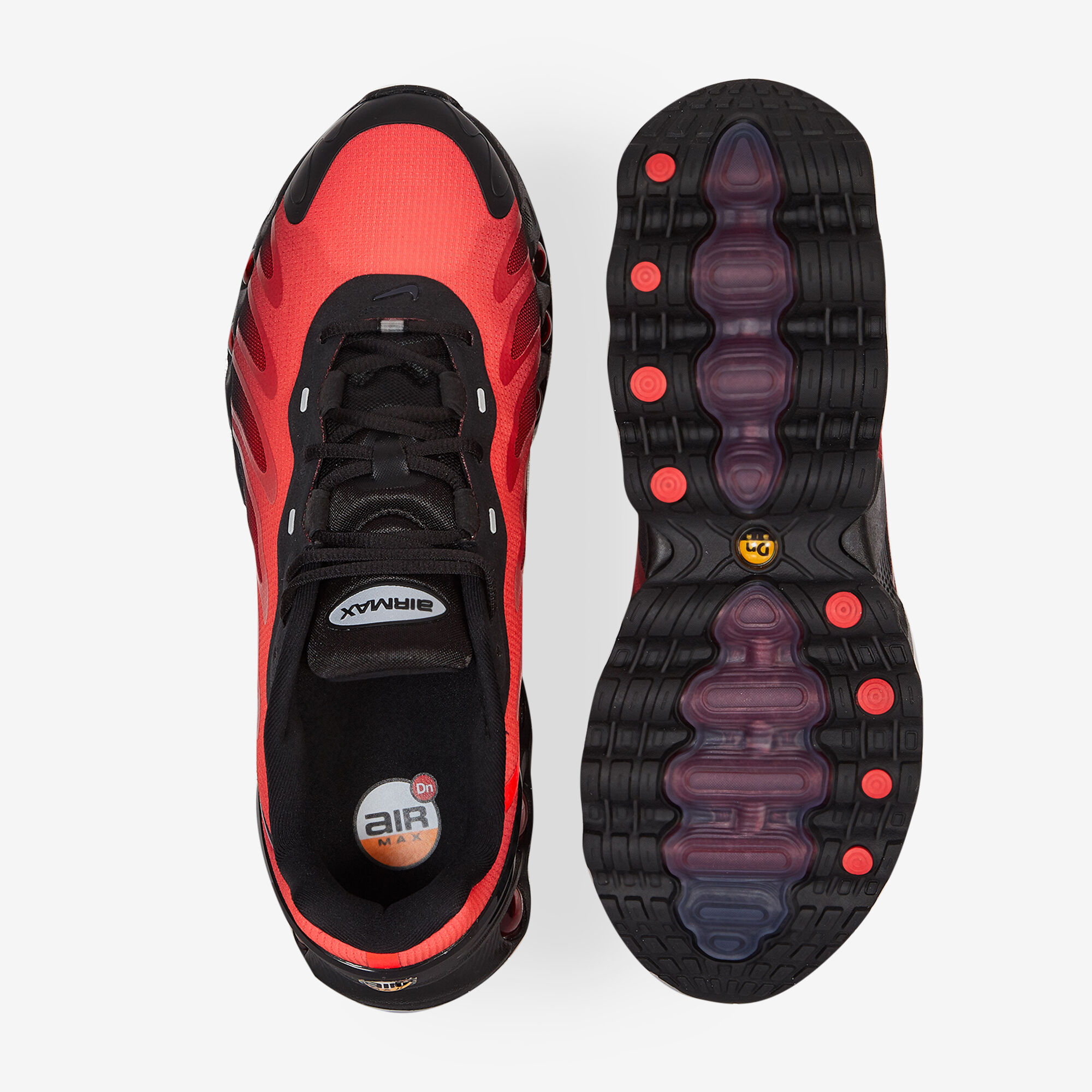 NIKE AIR MAX DN8 SNEAKERS HOMME - ROUGE/NOIR - LACETS | Courir.com