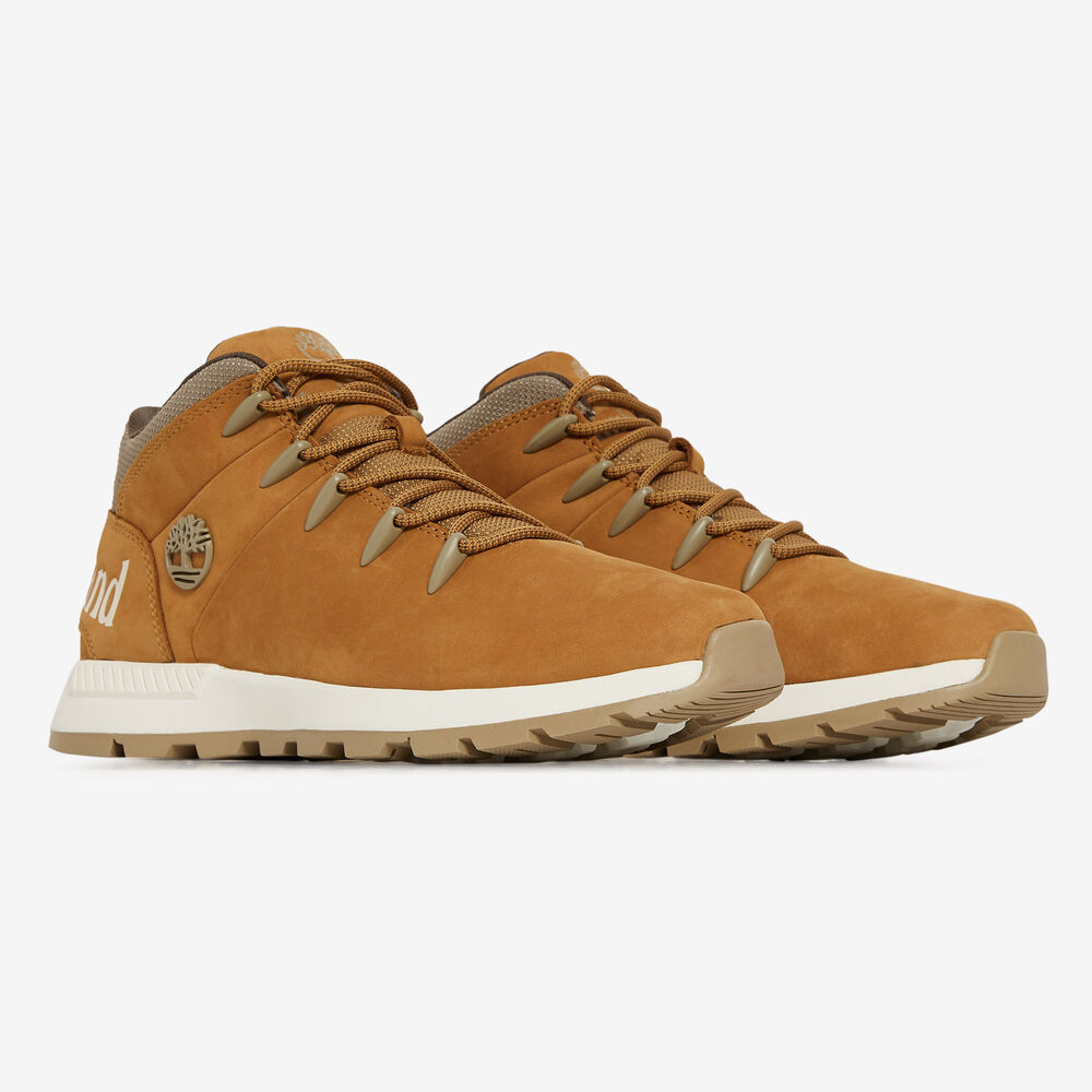TIMBERLAND SPRINT TREKKER MID HONEY/BEIGE - SNEAKERS MEN | Courir.com
