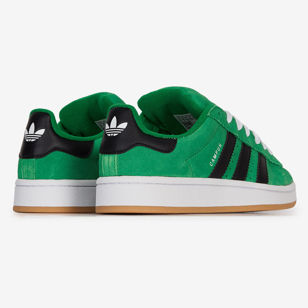 ADIDAS ORIGINALS CAMPUS 00s SNEAKERS FEMME - VERT/NOIR - LACETS ...