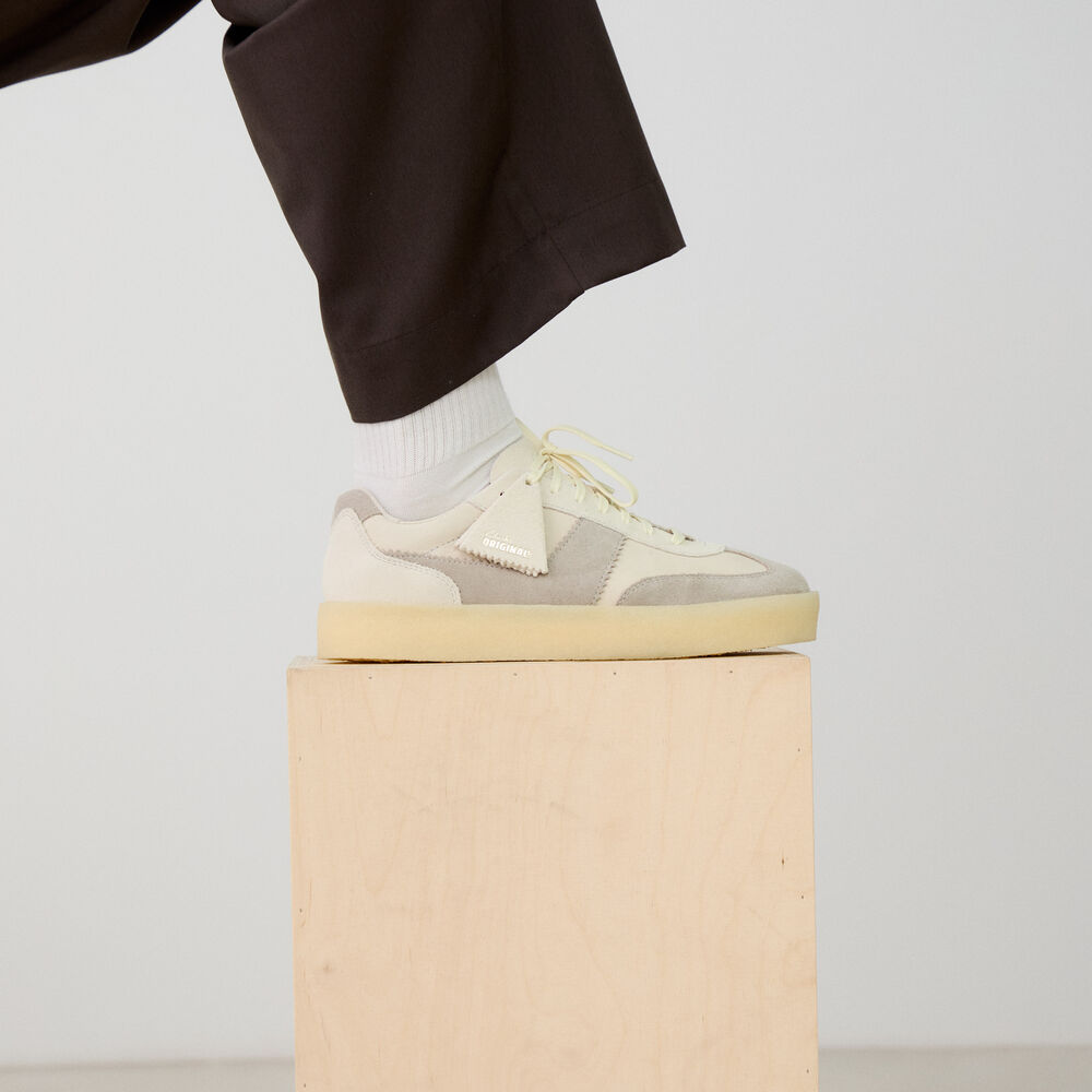 CLARKS TOR 80 SNEAKERS HOMME - GRIS - LACETS | Courir.com