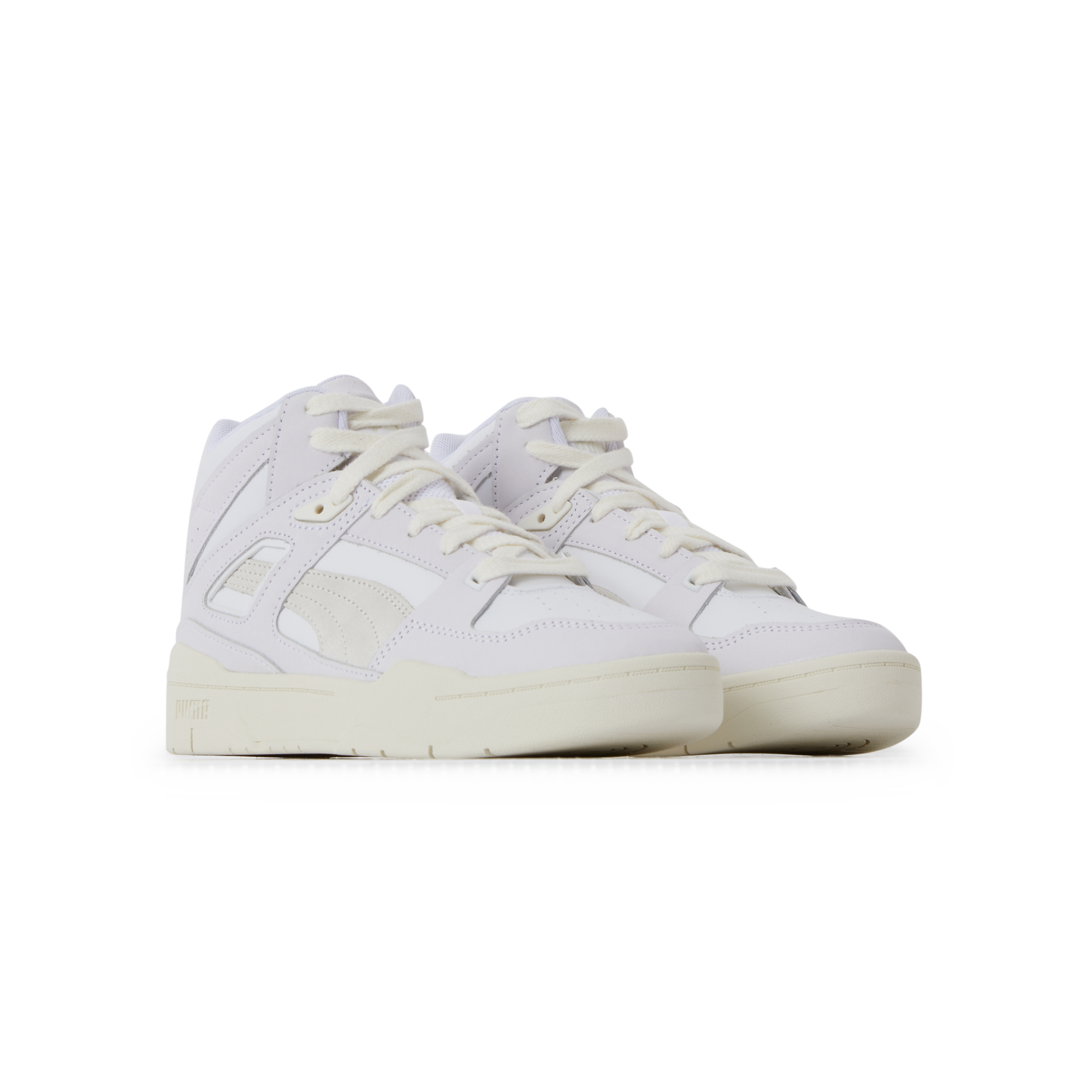 PUMA SLIPSTREAM MID LUX BLANC/BEIGE - SNEAKERS ENFANT | Courir.com