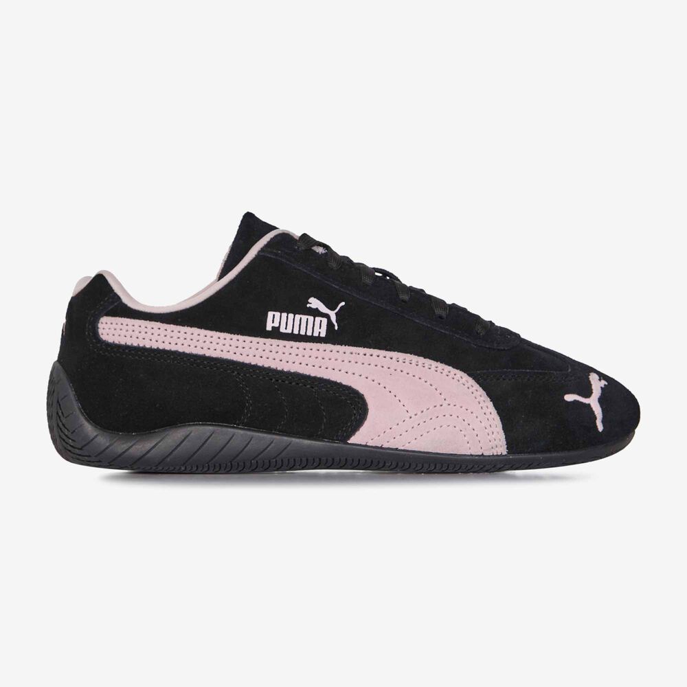 PUMA SPEEDCAT OG SNEAKERS FEMME - NOIR/ROSE - LACETS | Courir.com