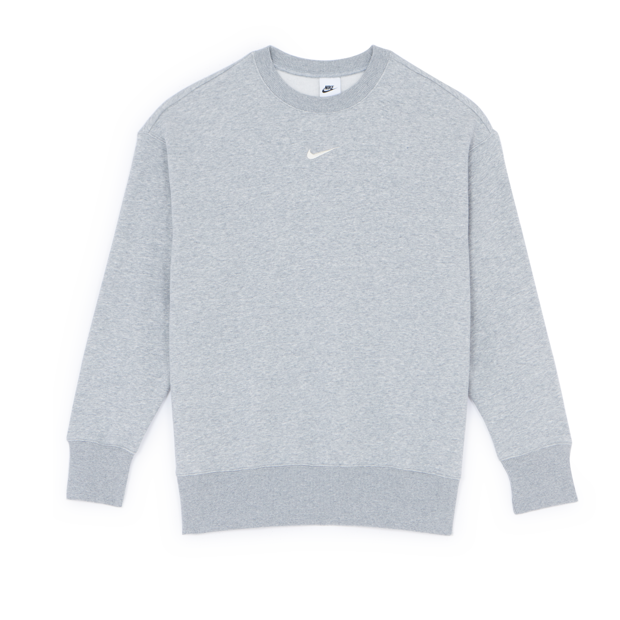 NIKE SWEAT CREW PHOENIX LONG OVERSIZED GRIS - SWEAT FEMME | Courir.com