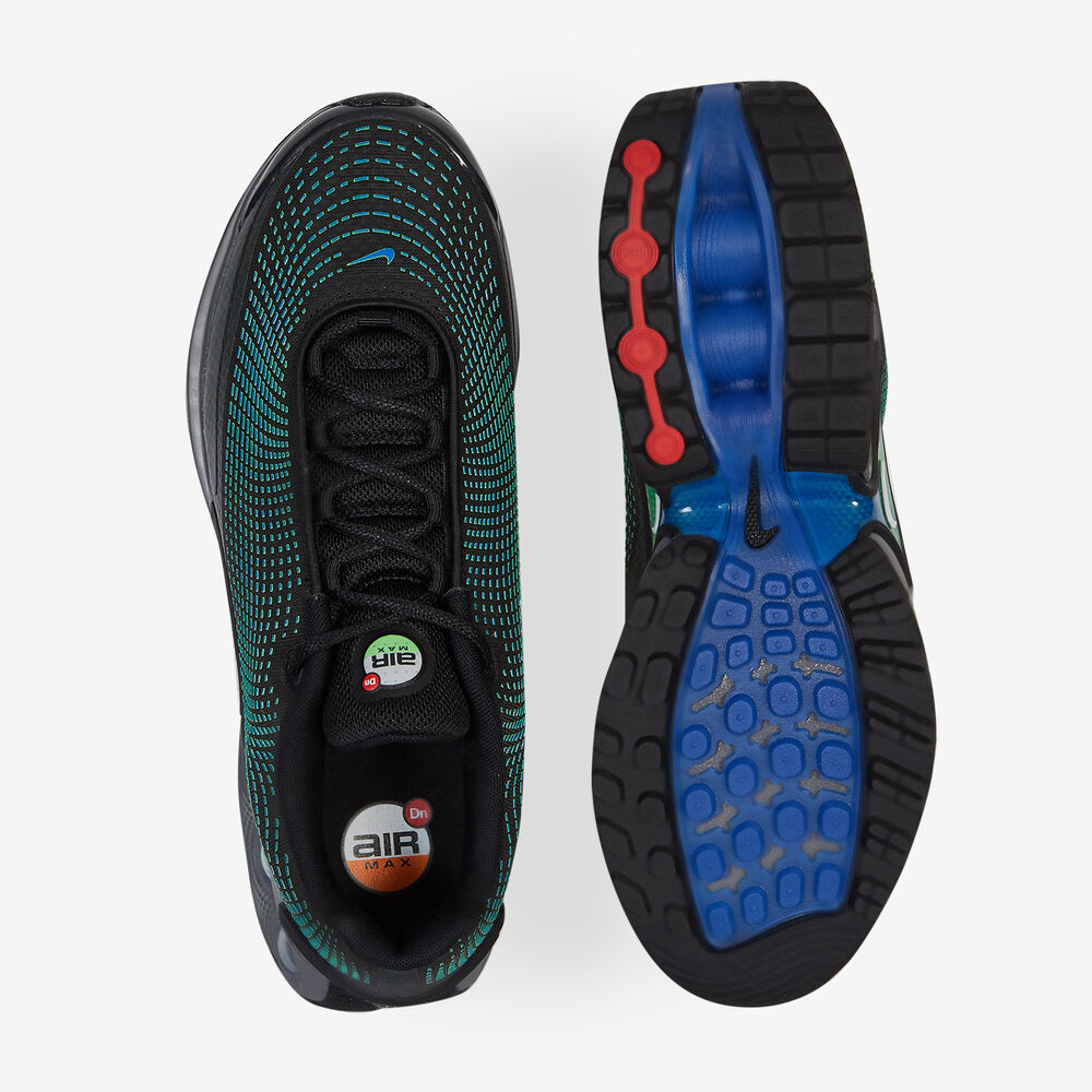 NIKE AIR MAX DN SNEAKERS HOMME - NOIR/VERT - LACETS | Courir.com