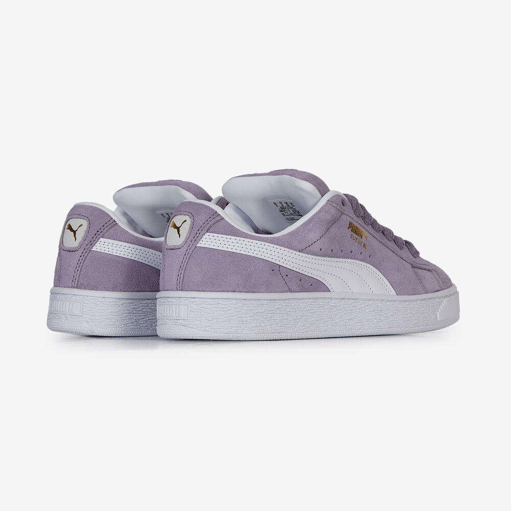 PUMA SUEDE XL SNEAKERS ENFANT - LILAS/BLANC - LACETS | Courir.com