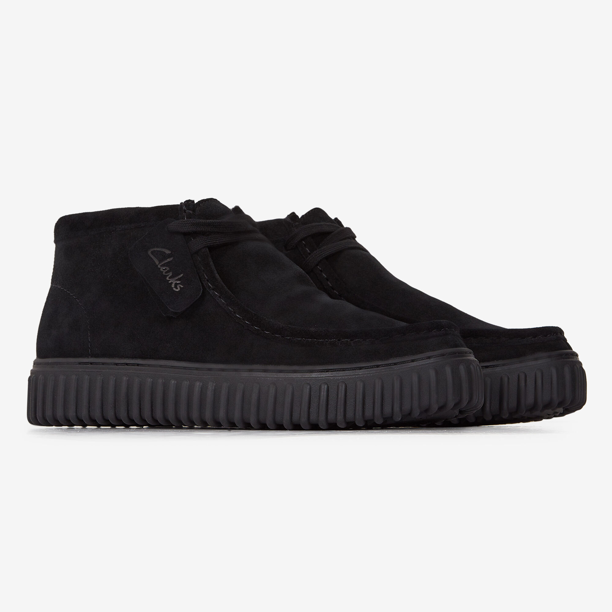 CLARKS TORHILL HI BLACK - SNEAKERS MEN | Courir.com