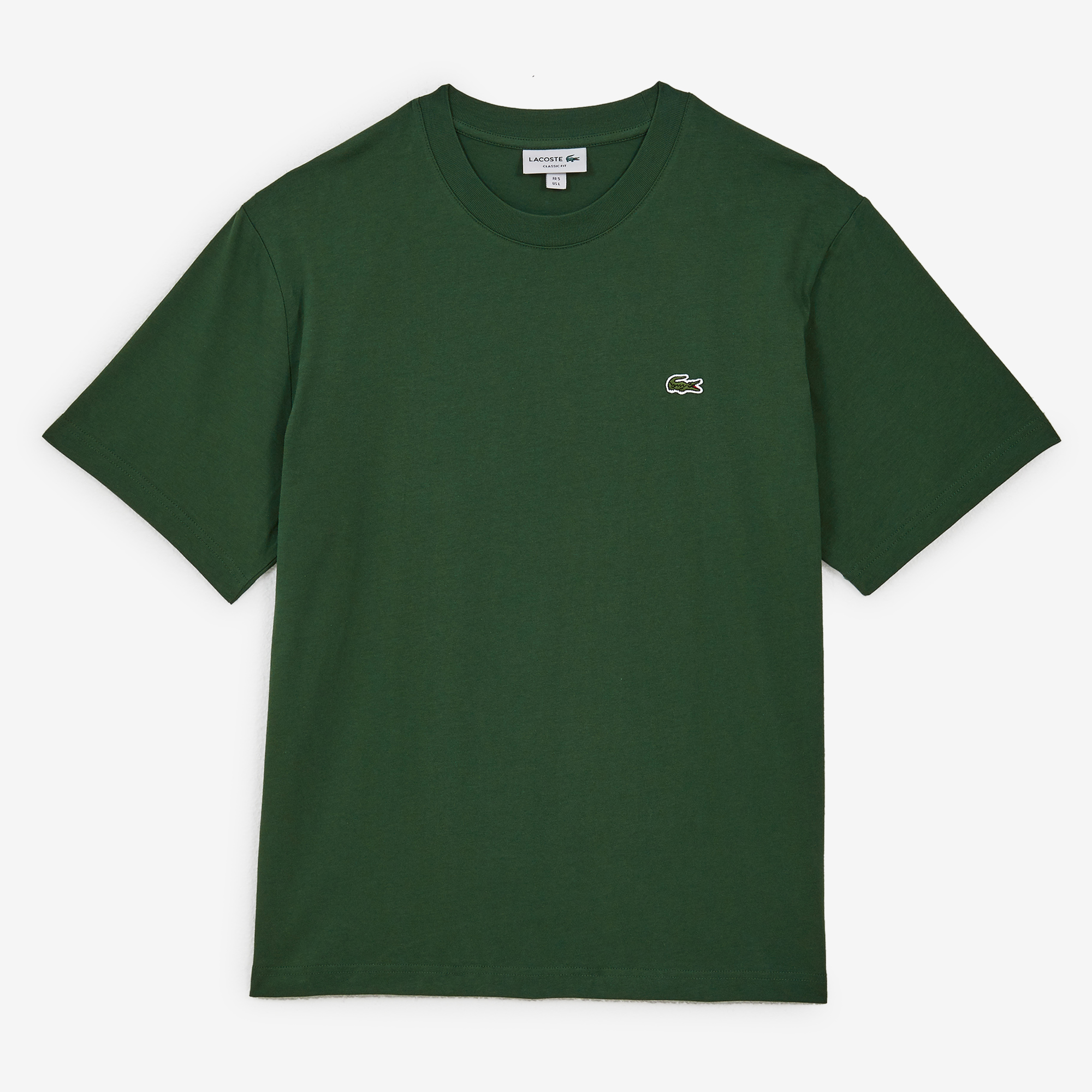 LACOSTE TEE SHIRT CLASSIC SMALL LOGO TEE SHIRT HOMME VERT Courir