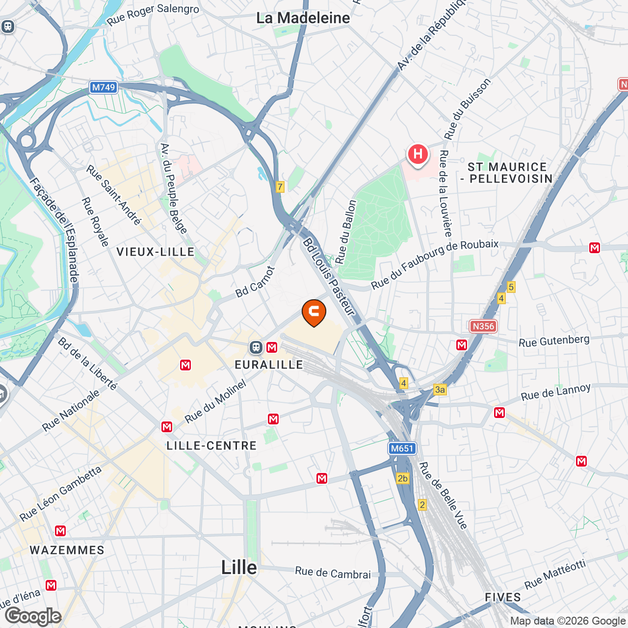 COURIR EURALILLE : magasin de baskets et sneakers à LILLE